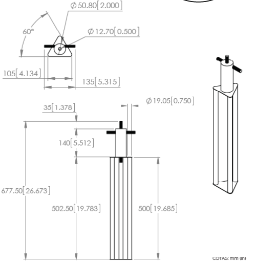 Tierra fisica TG-45AB TOTAL GROUND Electrodo para corriente máxima de ...